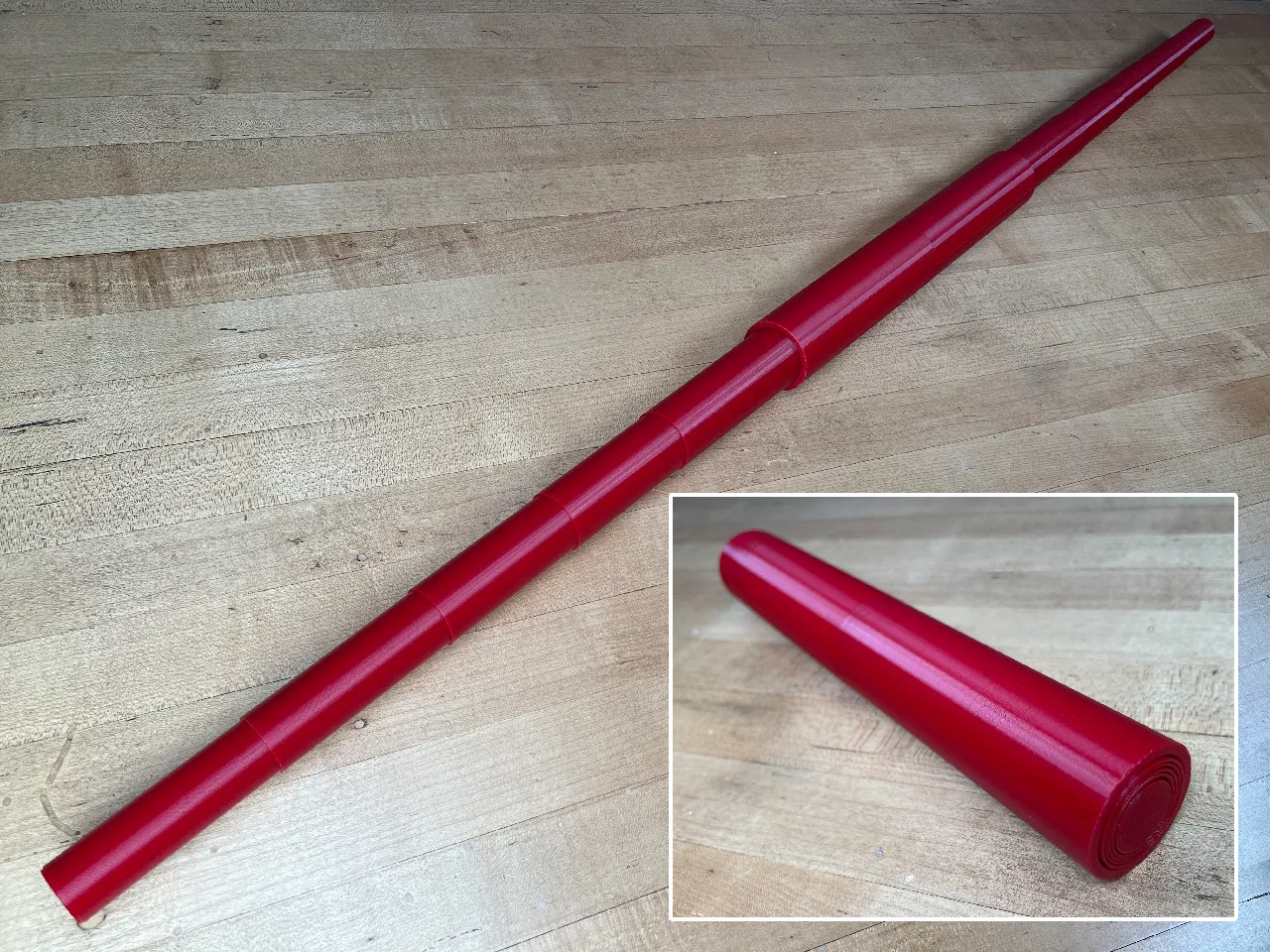 Goku's Power Pole by 3D Printing World | Download free STL model ...