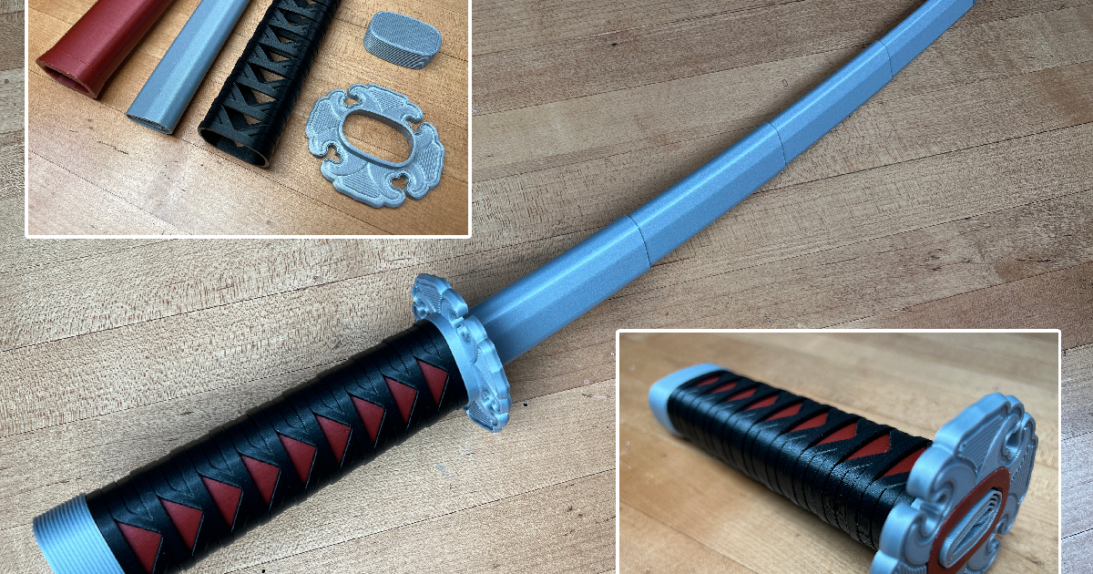 Build Your Own Katana #6 by 3D Printing World | Printables Store