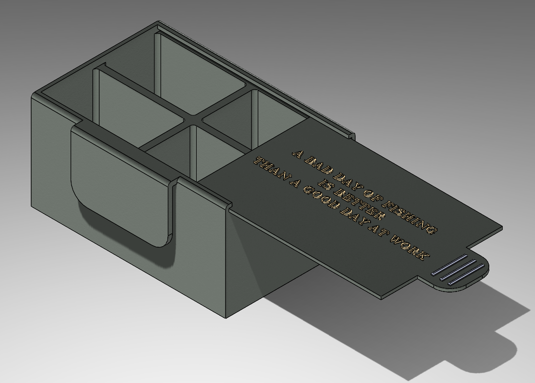 Fishing Tool Box by Cooper | Download free STL model | Printables.com