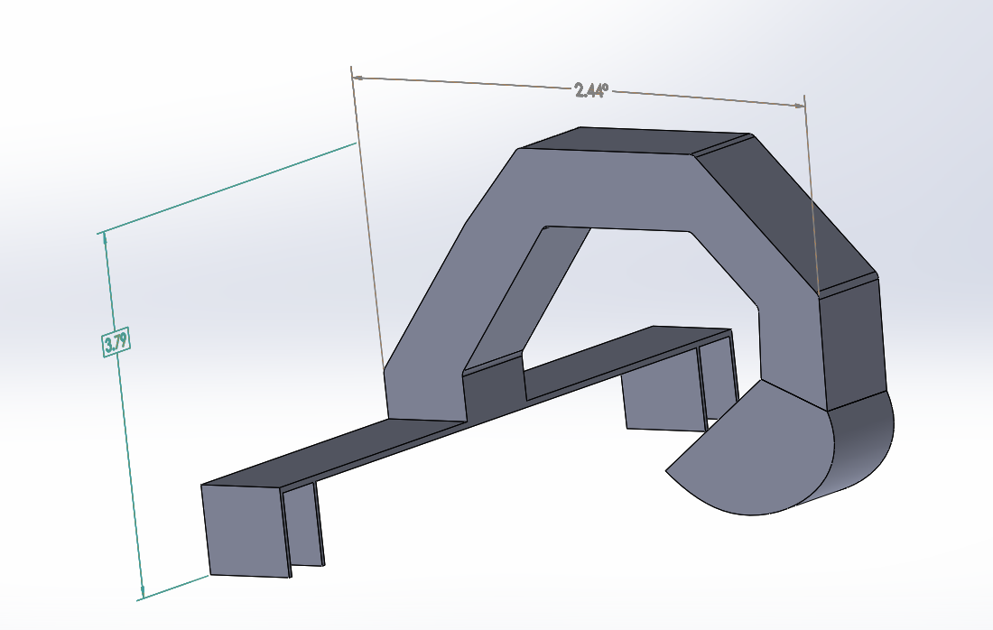 Excavator attachment by Ryder | Download free STL model | Printables.com