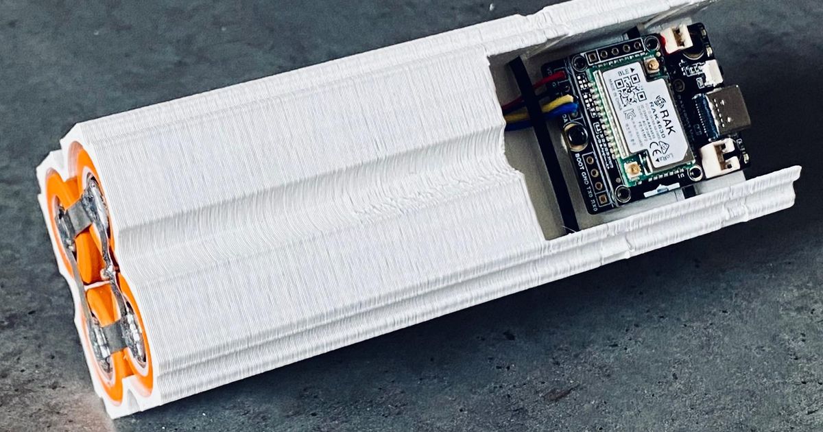 3D solarnode Meshtastic container RAK by v3li | Download free STL model ...