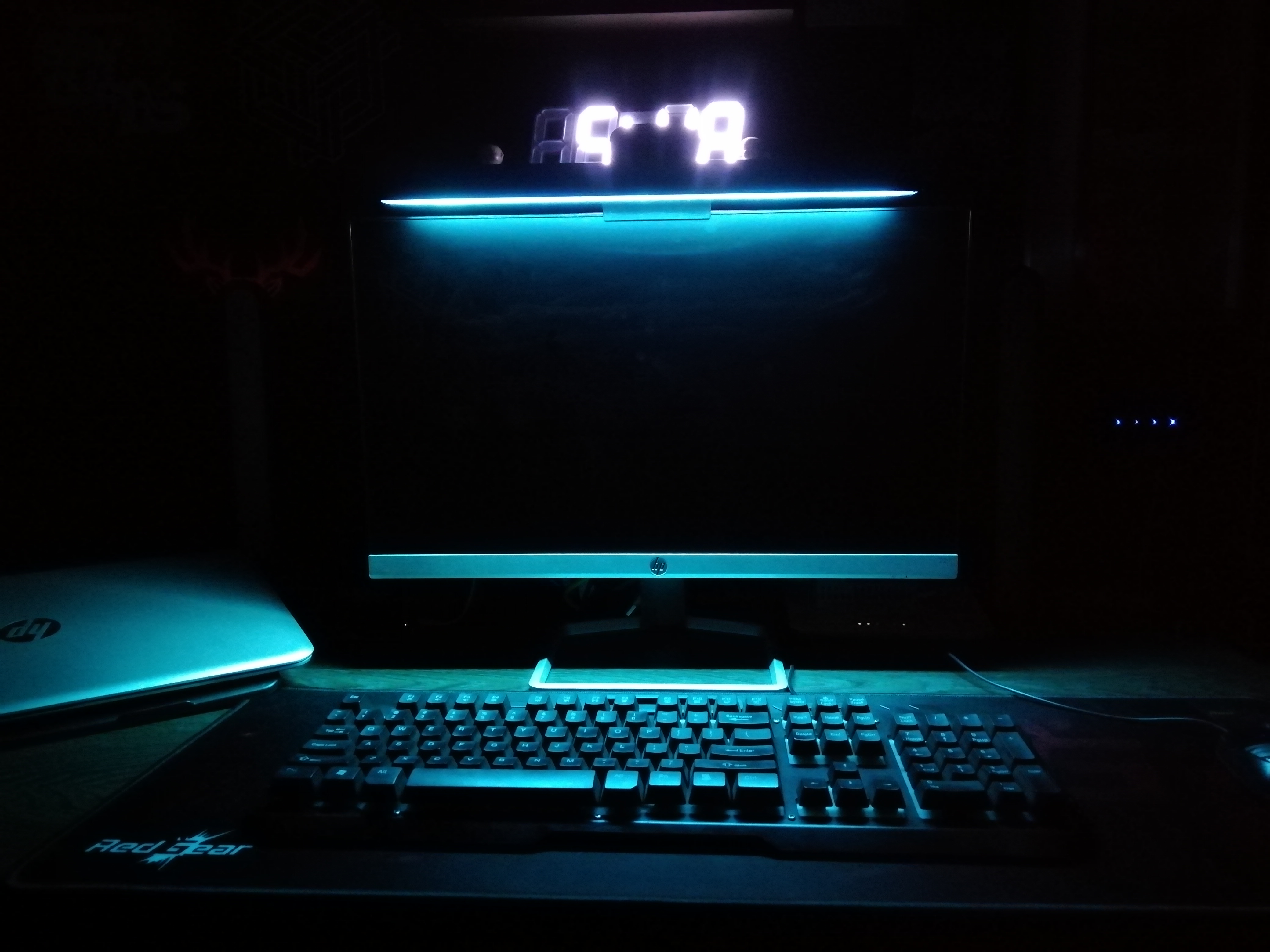 DIY Monitor ScreenBar WiFi RGB LED by RP HOBBYIST | Download free STL ...