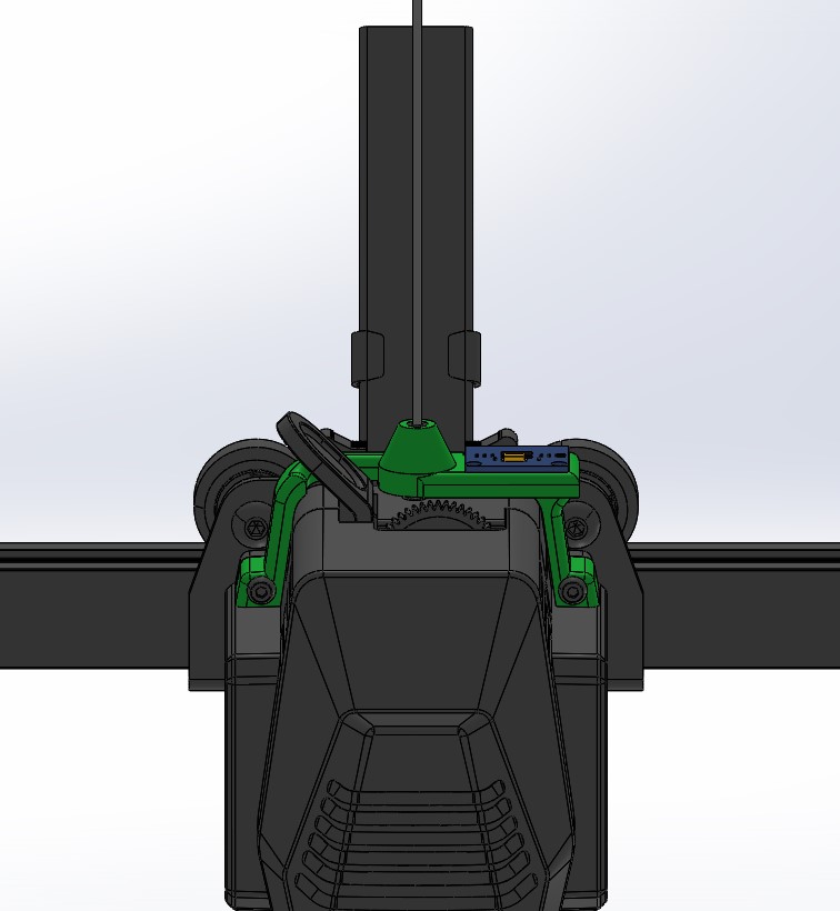 Neptune 4 Extruder Filamentguide +adxl345 Mount by Pascal | Download ...