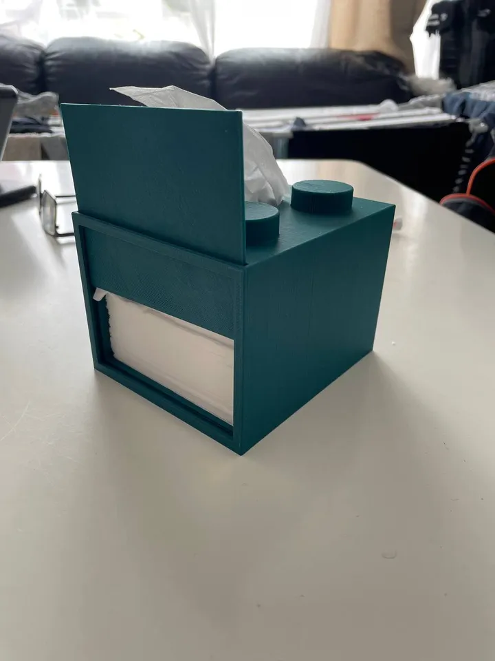 Lego Tissue Box (Small) by l1lc4rl0s | Download free STL model ...