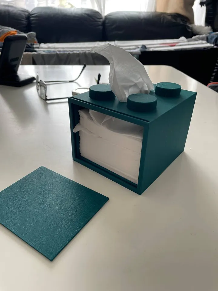 Lego Tissue Box (Small) by l1lc4rl0s | Download free STL model ...