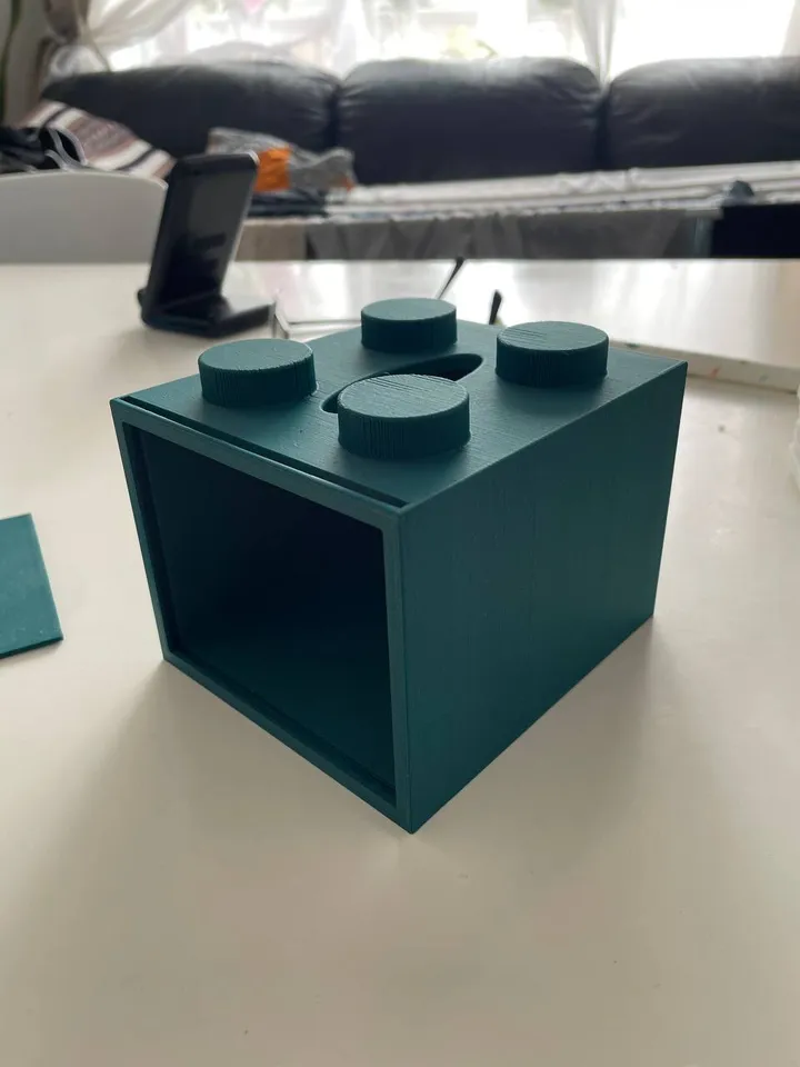 Lego Tissue Box (Small) by l1lc4rl0s | Download free STL model ...
