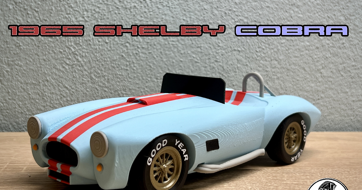 1965 Shelby Cobra by LemonArts | Download free STL model | Printables.com