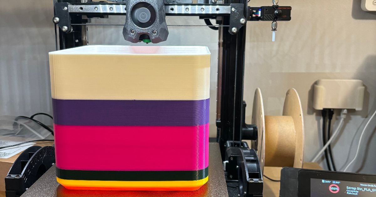 Filament Scrap Bin by Josh Edlin | Download free STL model | Printables.com