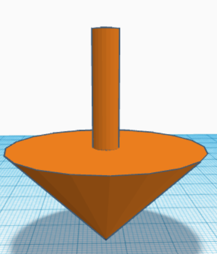 Simple printable spinning top by HelloWorld01 | Download free STL model ...