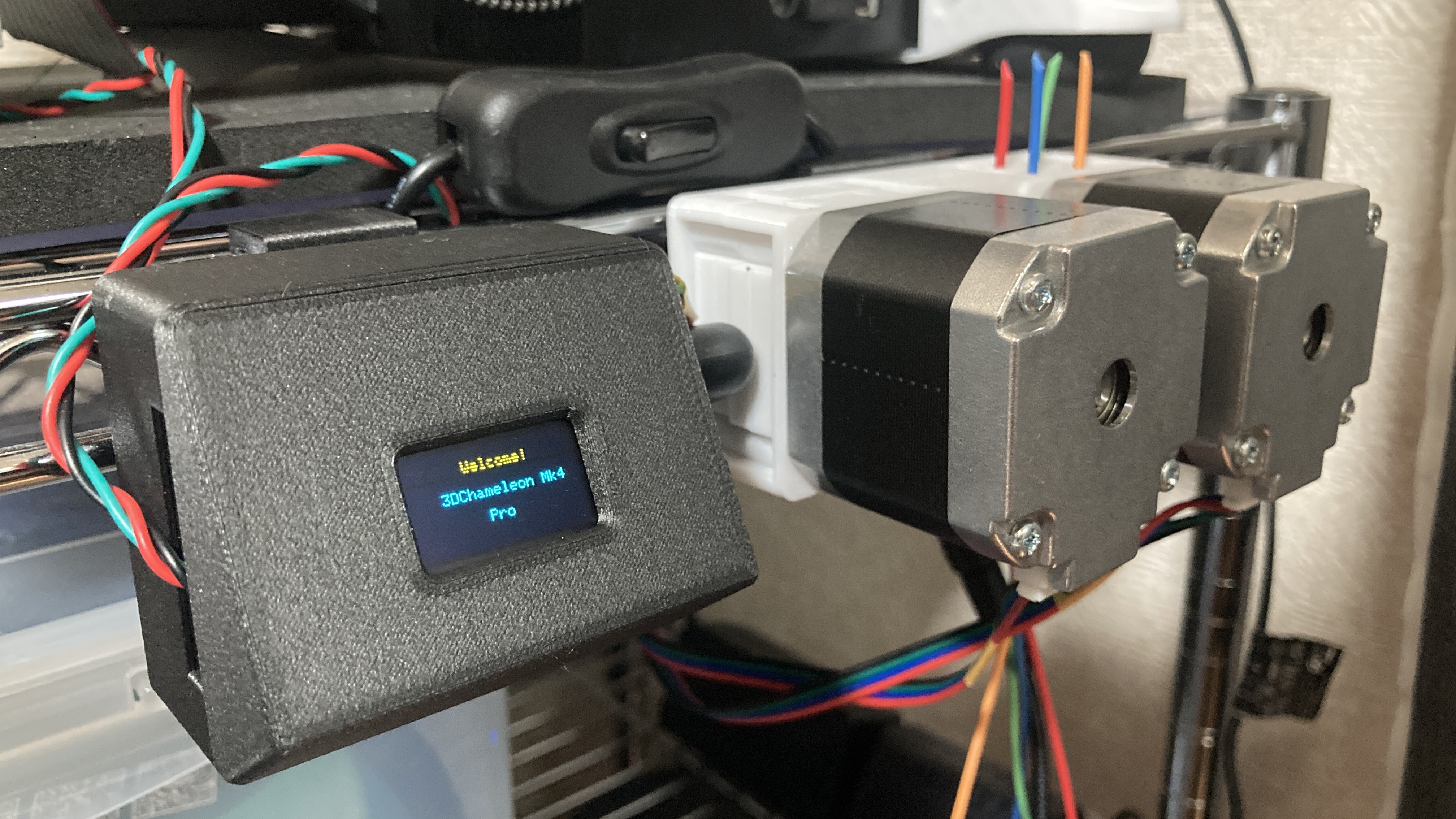 3DChameleon Mk4 Pro mount for a metal rack by Hiroloquy | Download free STL model | Printables.com