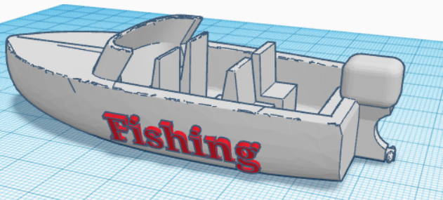 Fishing Boat by Gavin3D | Download free STL model | Printables.com