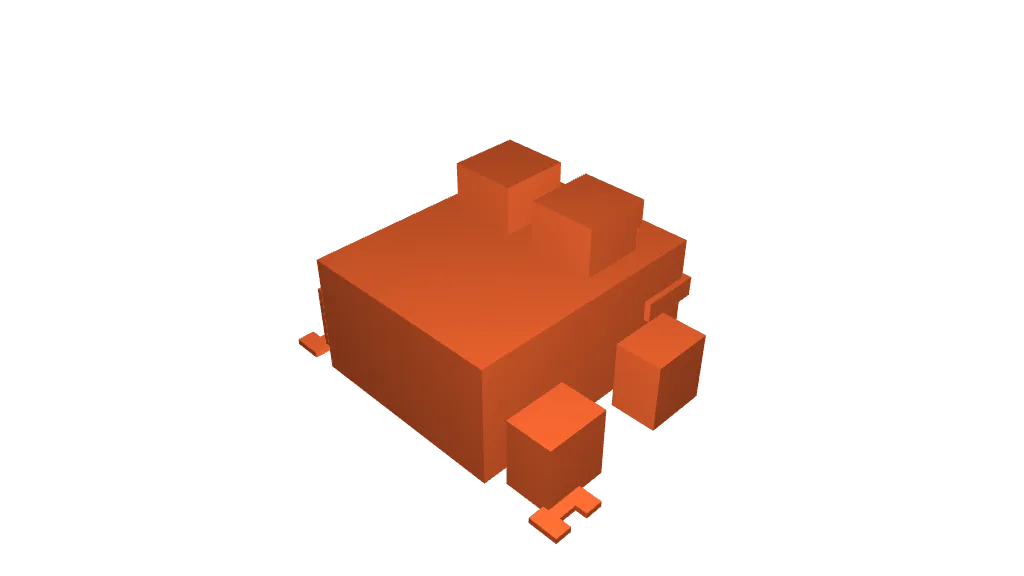 The frog minecraft by Çøffeëk | Download free STL model | Printables.com