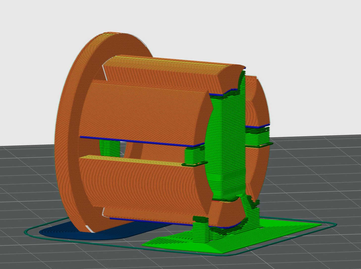Office Chair Wheel Brace by MushyUniverse | Download free STL model ...
