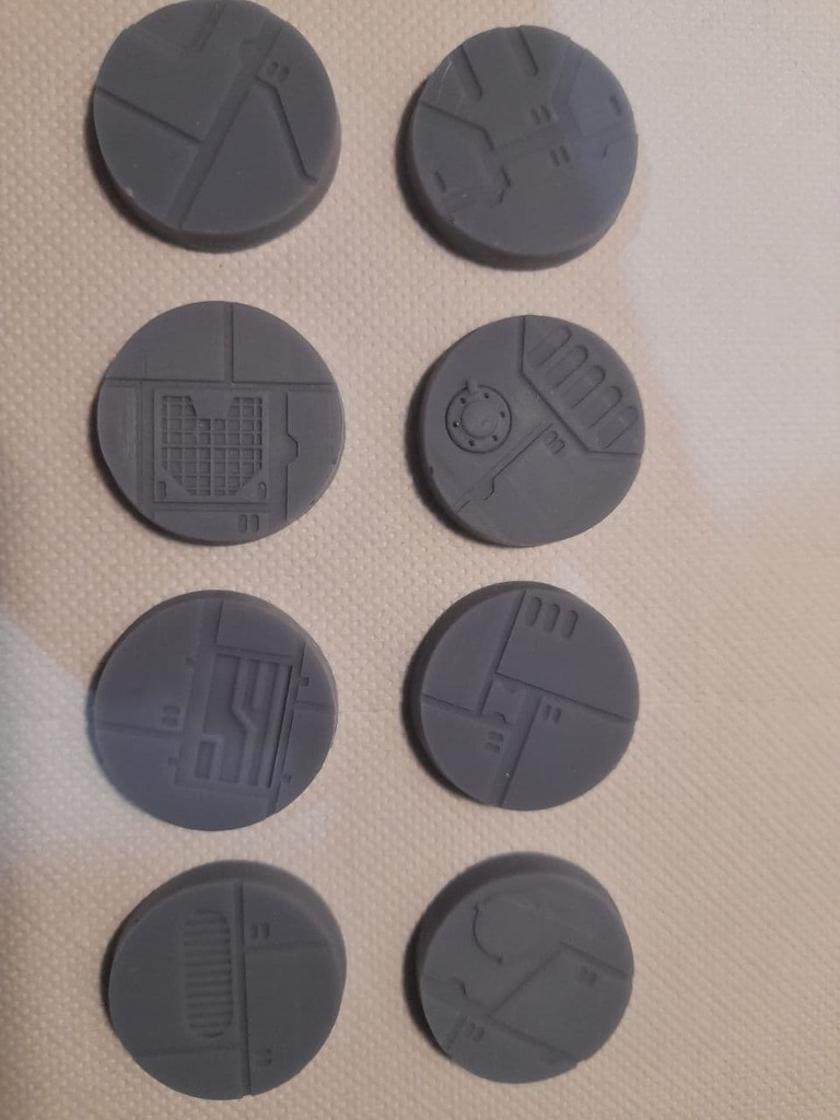 Legion 27mm Fancy Bases by dean.g3 | Download free STL model ...