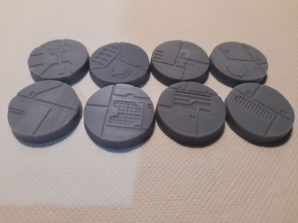 Legion 27mm Fancy Bases by dean.g3 | Download free STL model ...