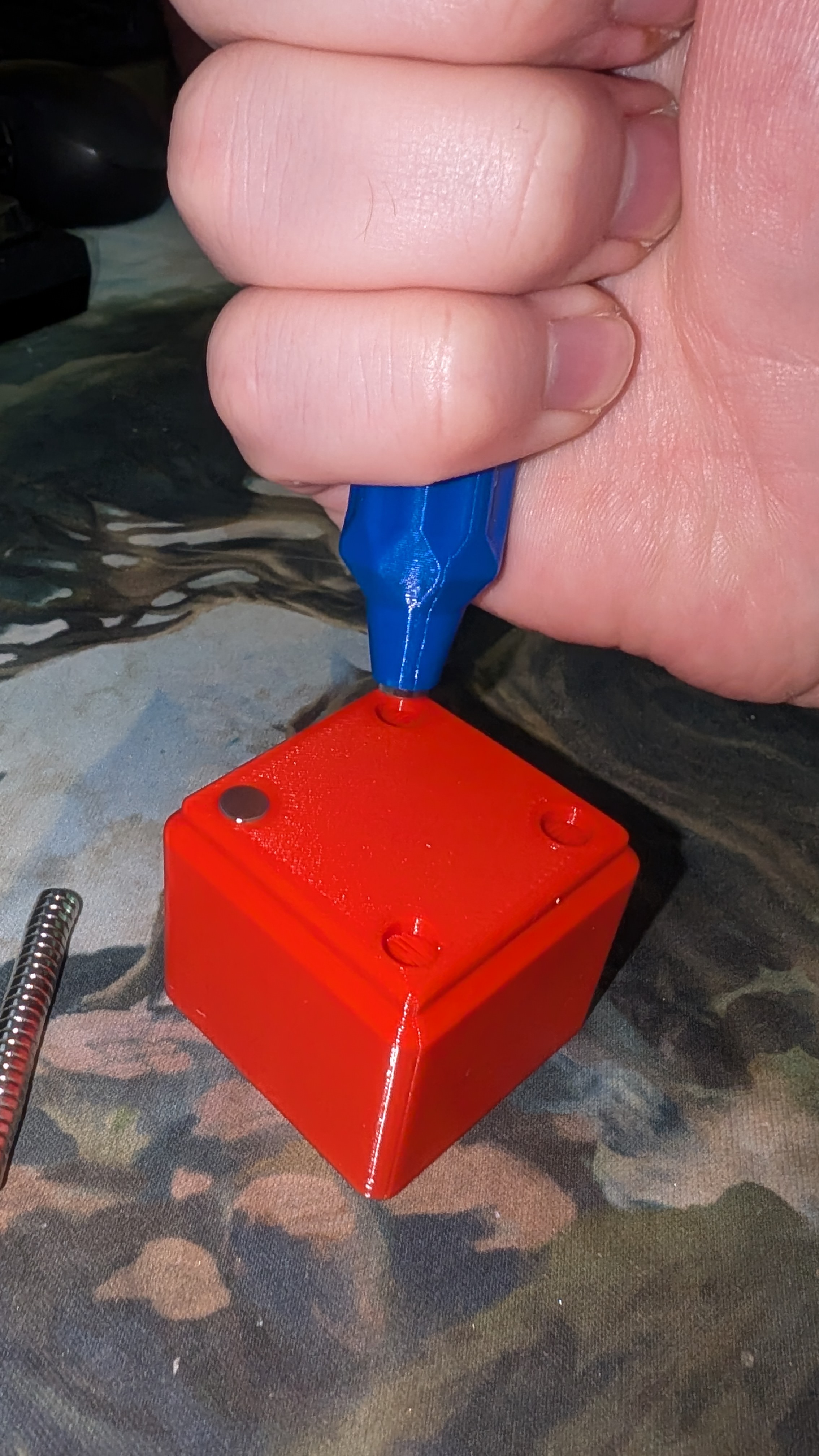 Press Fit Magnet Handle by Nex | Download free STL model | Printables.com