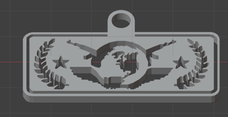 GLOBAL ELITE keychain by amik | Download free STL model | Printables.com