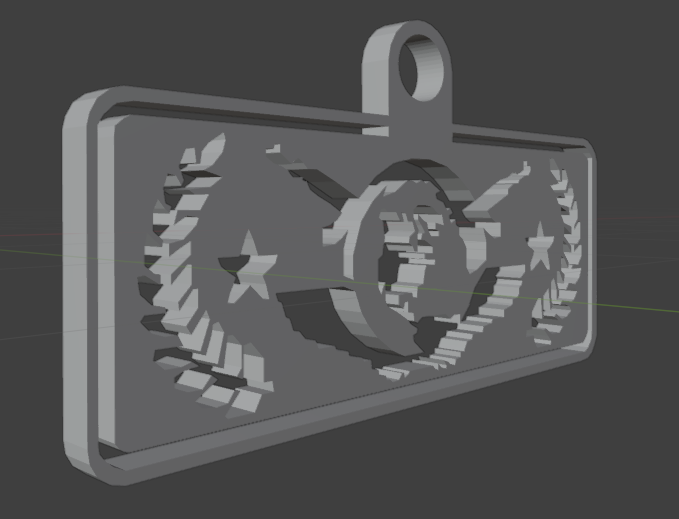 GLOBAL ELITE keychain by amik | Download free STL model | Printables.com