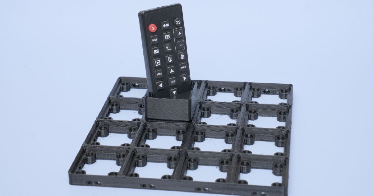 Gridfinity Bin for JJC RM DSLR2 Remote Control by benjiao | Download ...