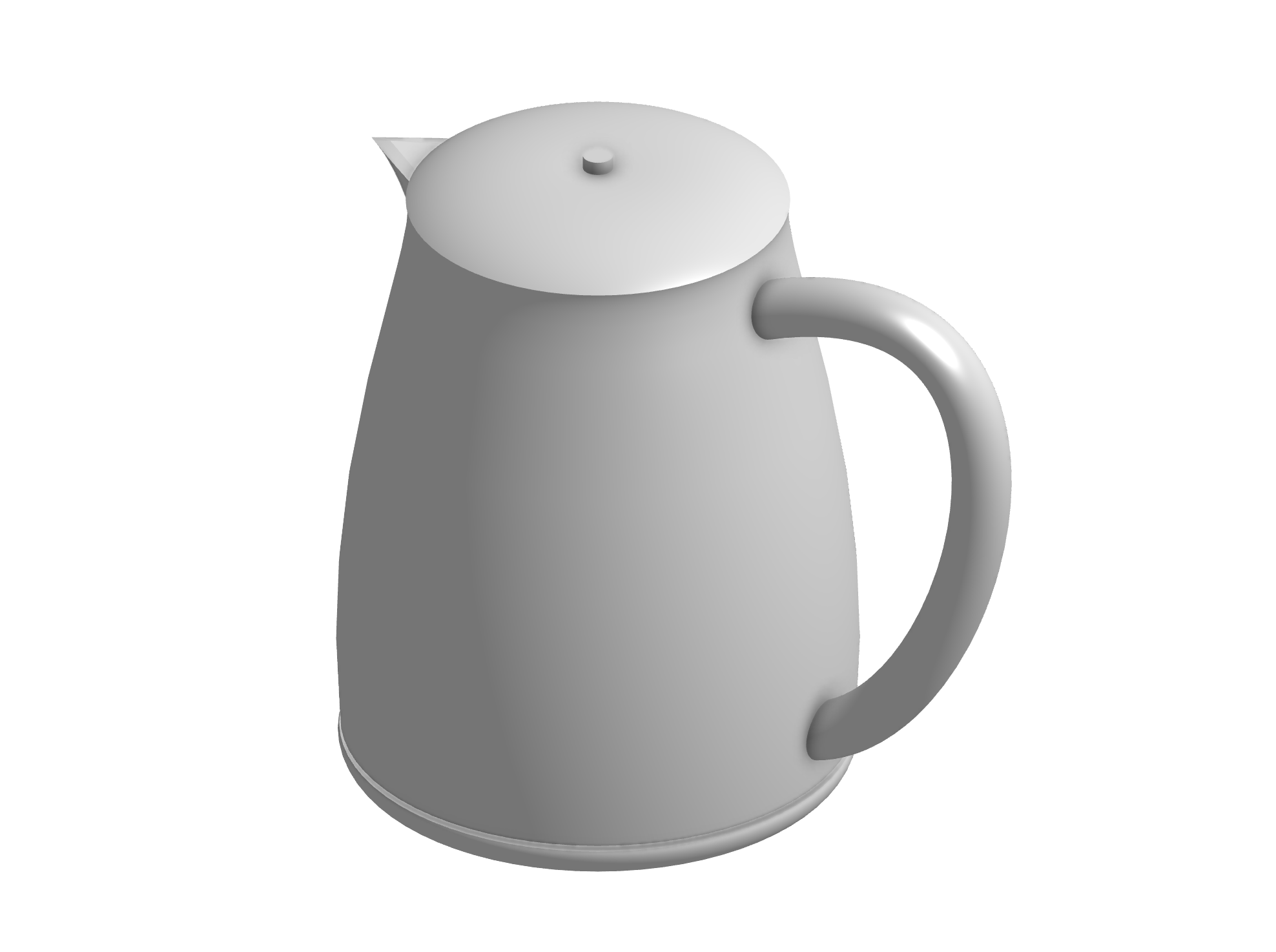 Kettle model 1:10 scale by Kacper Stokłosa | Download free STL model ...
