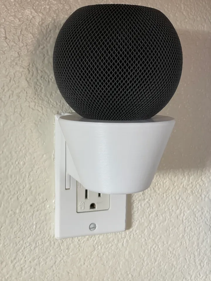 HomePod mini wall outlet shelf by JordanBurghoff | Download free STL ...