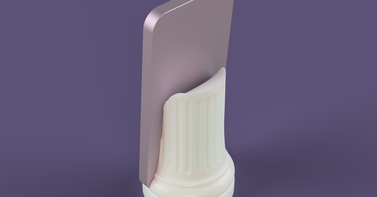 Pillar Phone Stand by Axolucy | Download free STL model | Printables.com