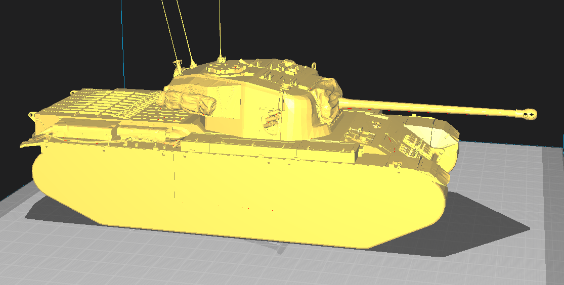 Centurion MK.1 British Medium Tank by AaronTMG | Download free STL ...
