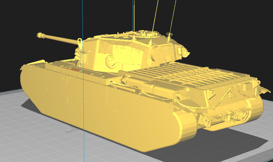 Centurion MK.1 British Medium Tank by AaronTMG | Download free STL ...