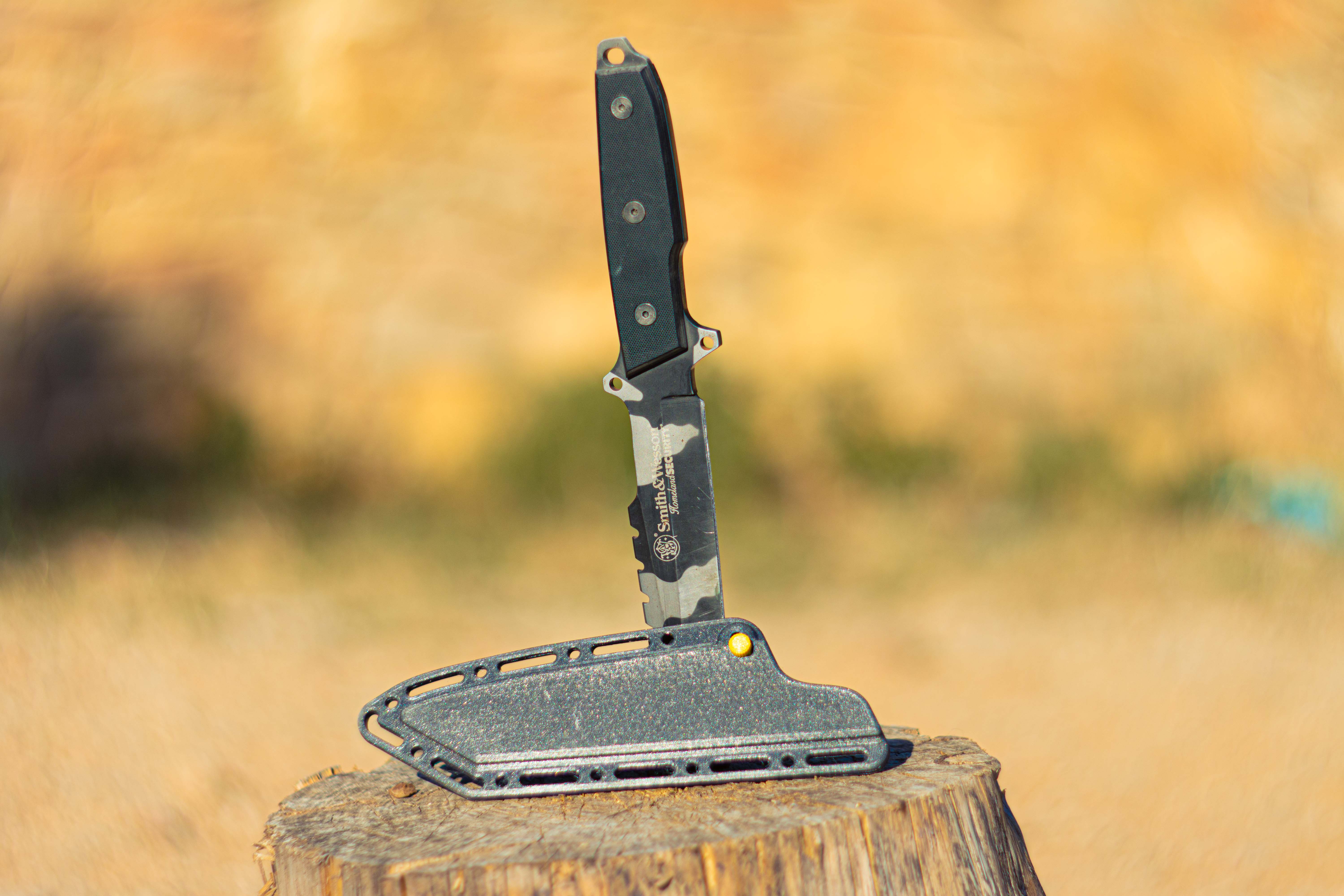 Tactical sheath for Smith & Wesson Homeland Security Survival Knife by ...