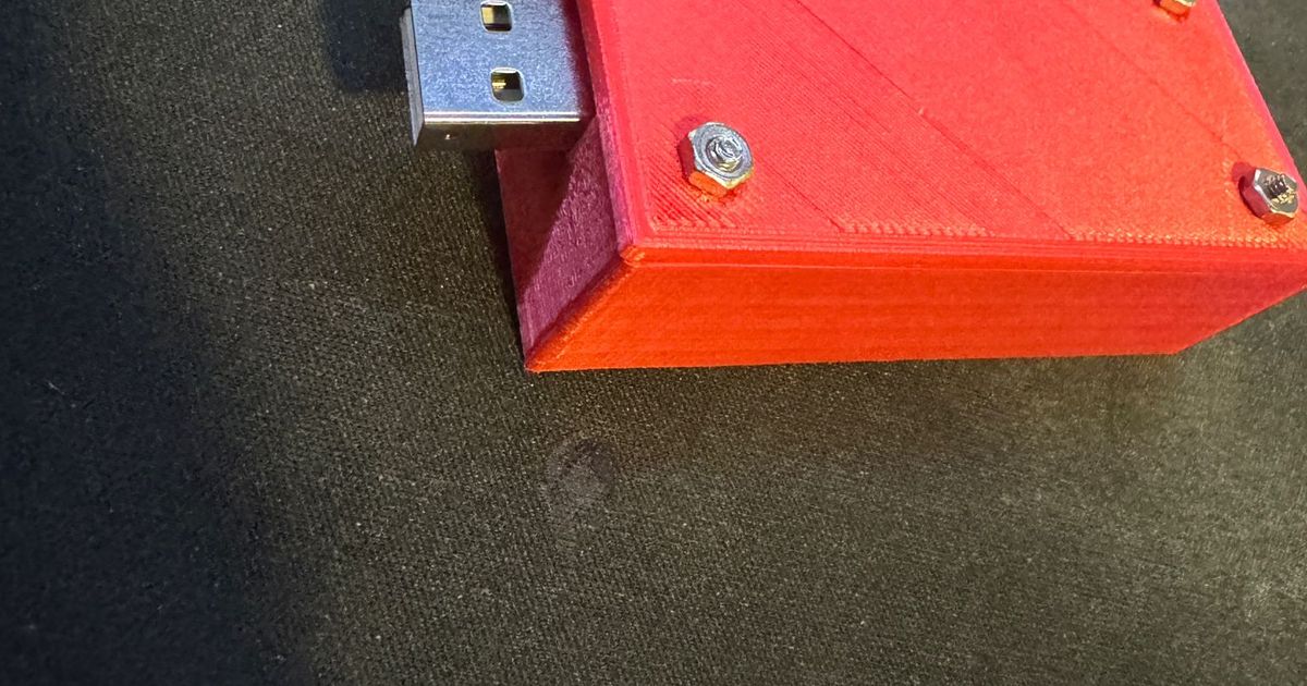 Raspberry Pi Zero W USB kit case by max24341 | Download free STL model ...