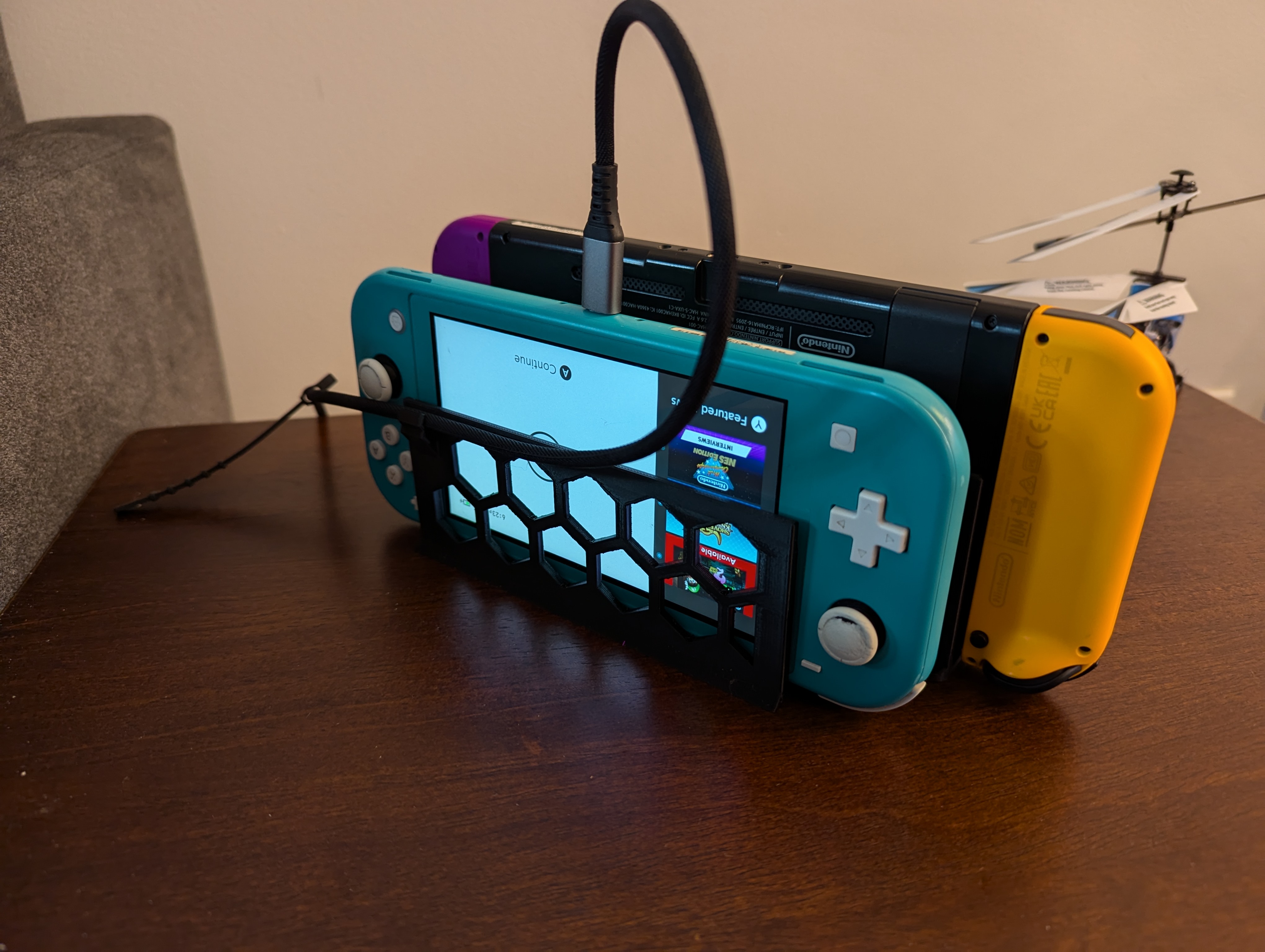 Dual Upright Nintendo Switch Holder by James A | Download free STL ...