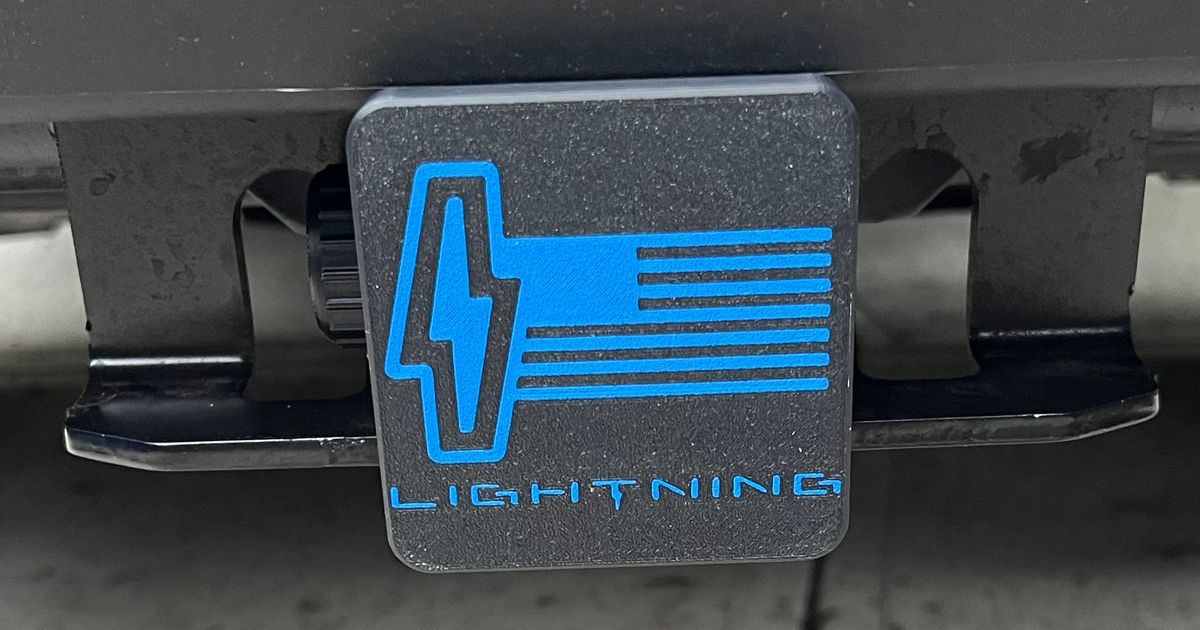 Ford Lightning EV Receiver Cover par Pale | Téléchargez gratuitement un ...