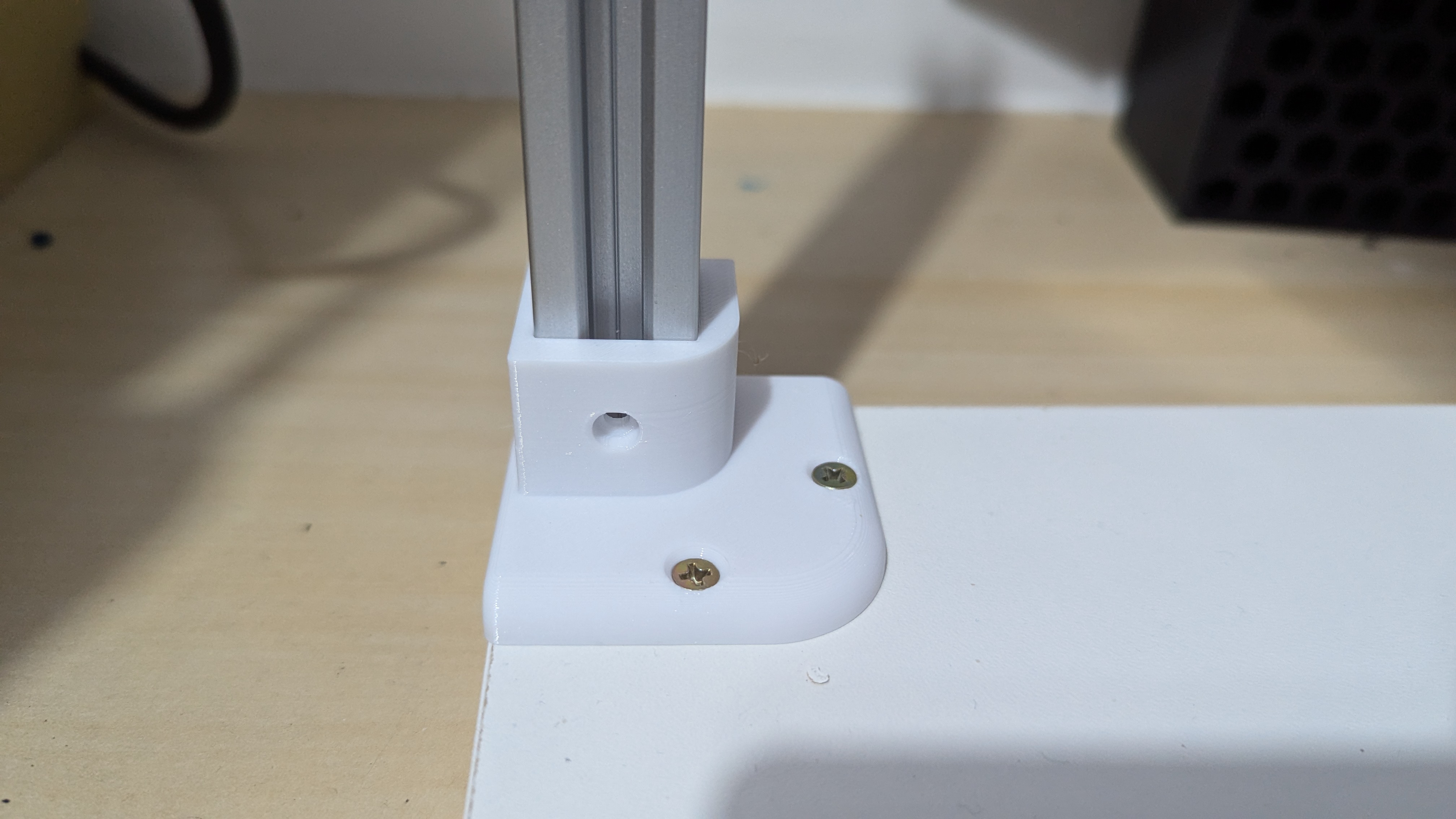 foot for aluminium extrusion 2020 by edmar | Download free STL model ...