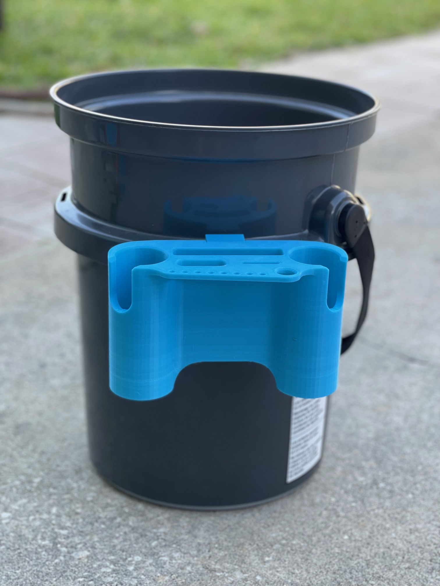 Bucket Fishing Pole Holder by Robert | Download free STL model ...