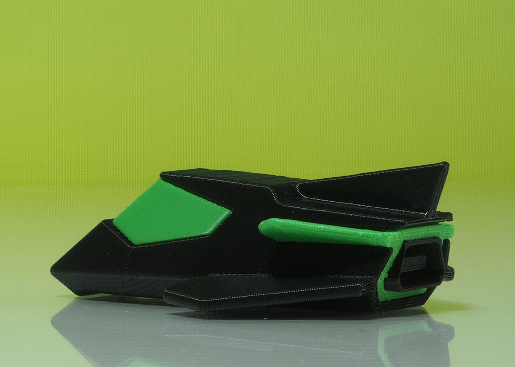 Sci-fi mini spaceship toy No.5 easy print - no supports by hoovernaught ...