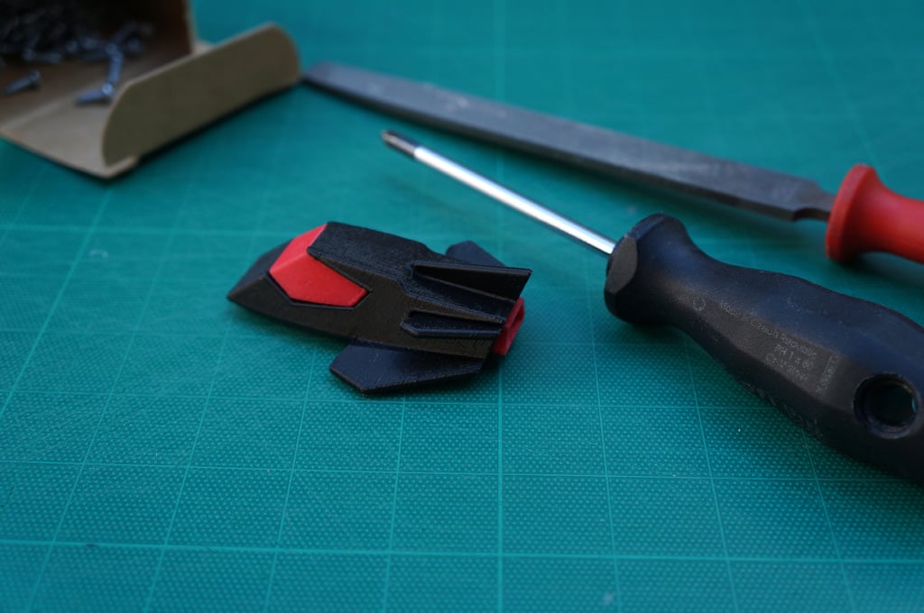 Sci-fi mini spaceship toy No.5 easy print - no supports by hoovernaught ...