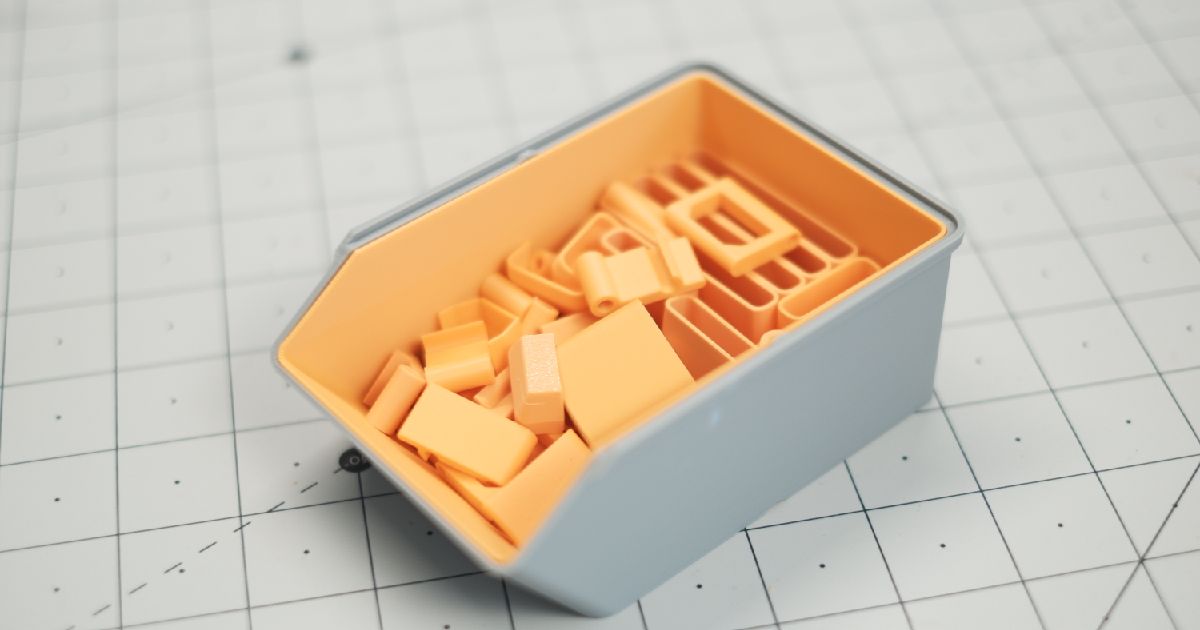 Stackable Small Parts Bin Set by FACTORYCT | Printables Store
