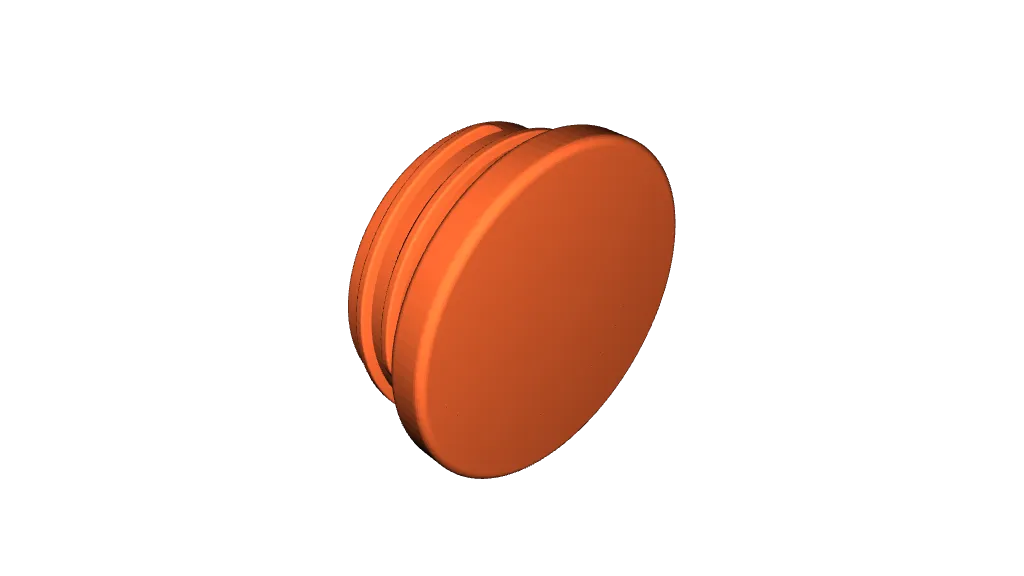 Small container for 38-400 bottle lid (includes neck/thread stl for own ...