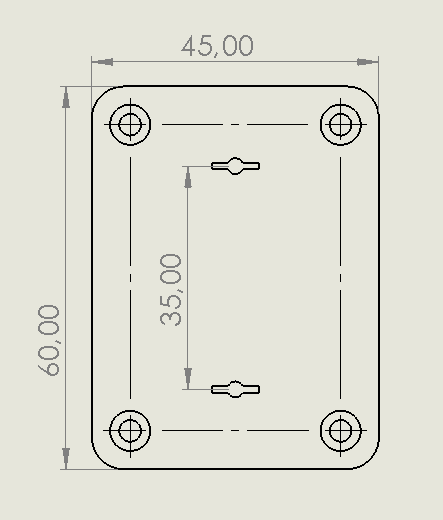 Remix - Plate for repairing furniture hinges from the body side por ...