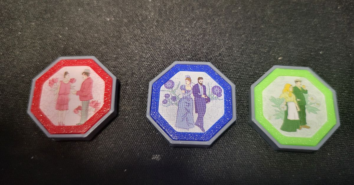 Barcelona Board Game Citizen Token Guard by BBakDoll | Download free ...