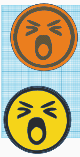 Emoji - Yawn by Eva Máčová | Download free STL model | Printables.com