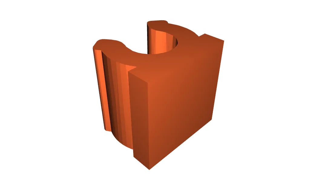 Space pi PTFE tube clip by Eytsn | Download free STL model | Printables.com