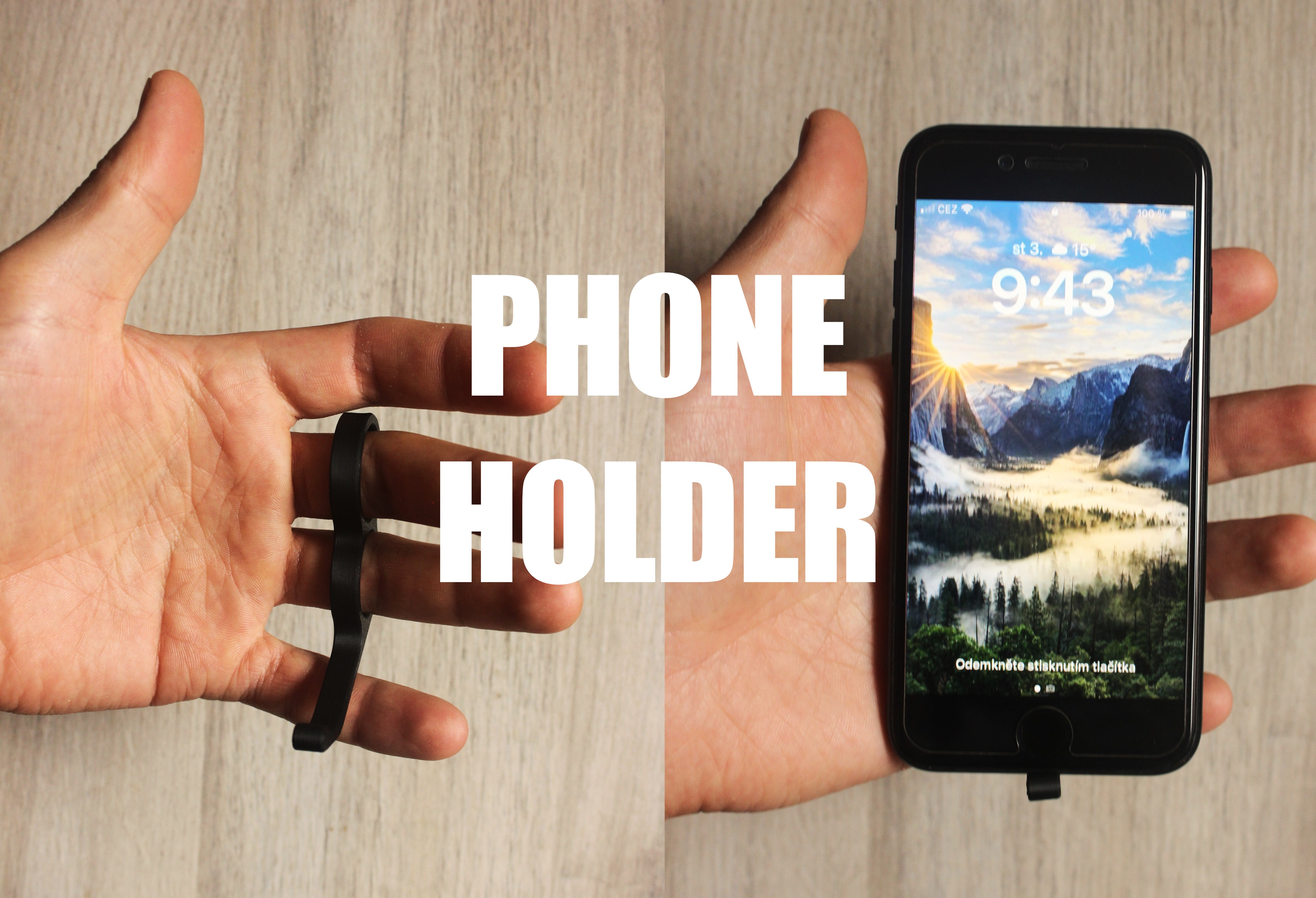 Phone Holder By Jan Štech Download Free Stl Model