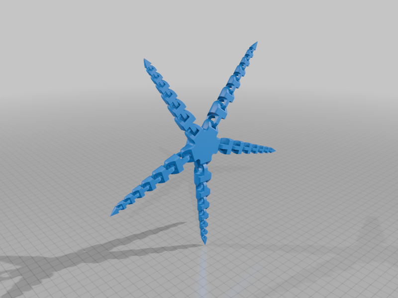 Articulating starfish by Hydramaker | Download free STL model ...