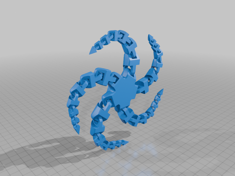 Articulating starfish by Hydramaker | Download free STL model ...