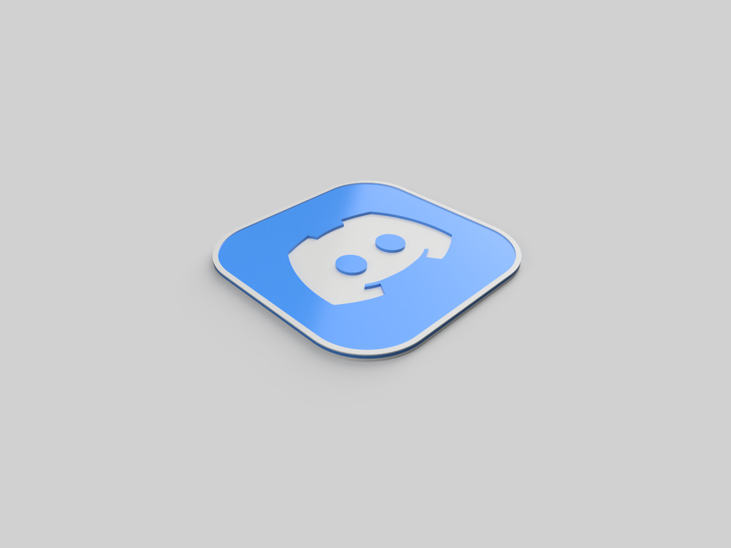 Discord drinks coaster by Hydramaker | Download free STL model ...