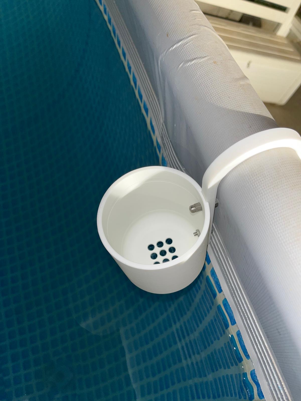 glass-cell phone holder for swimming pools (60mm structure) by ...