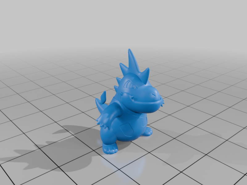 Pokemon Croconaw #159 - Optimized for 3D Printing par 3Dprint1UP ...