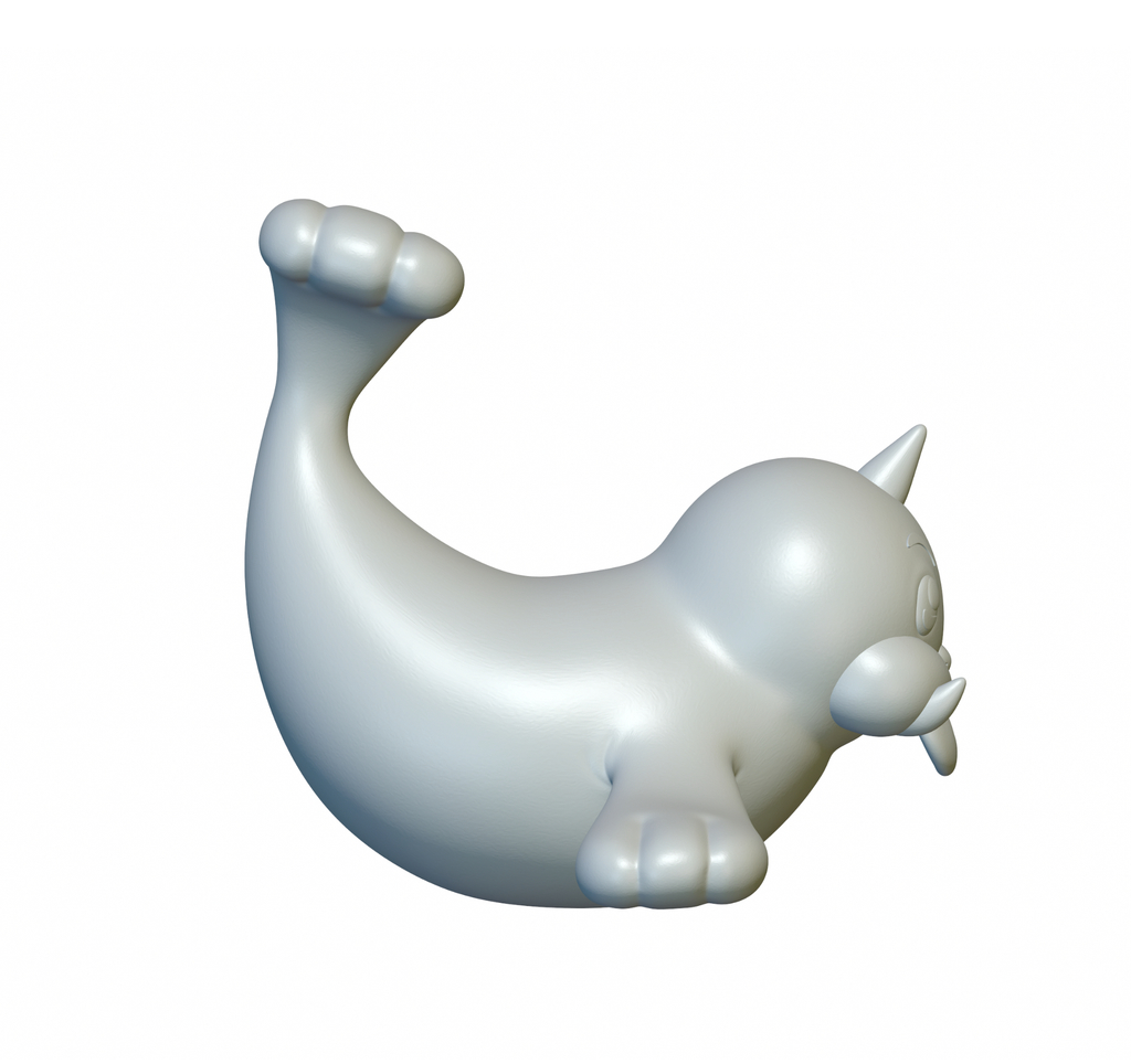 Pokemon Seel #86 - Optimized for 3D Printing by 3Dprint1UP | Download ...