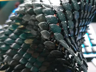 Dragon Scales Chainmail by DotCom Artwork | Download free STL model ...